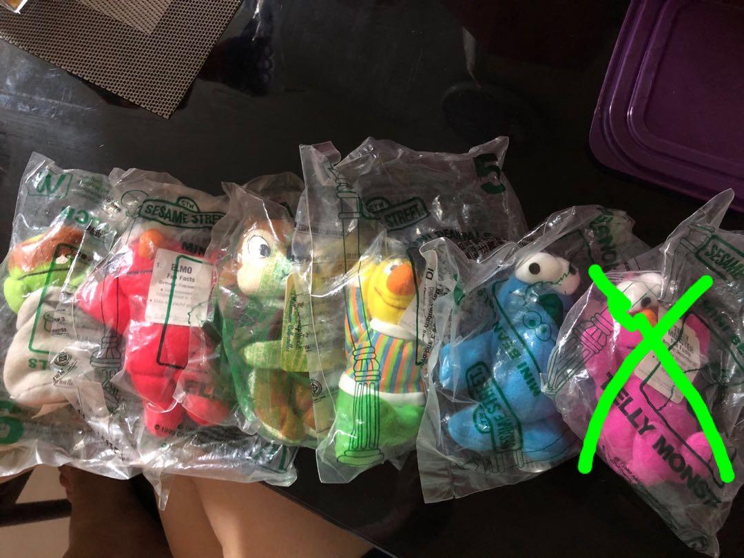 Sesame street mini soft toys collection, Hobbies & Toys, Toys & Games ...