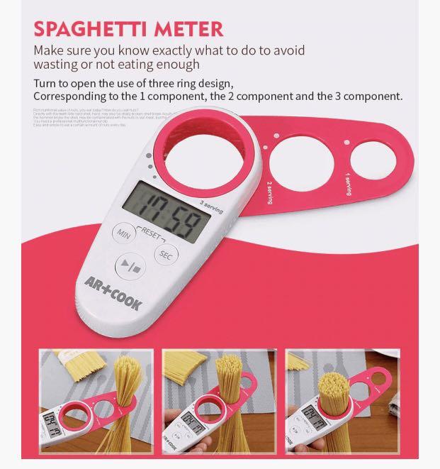 Spaghetti Pasta Measuring Tools & Timer, Home Appliances, Kitchenware ...
