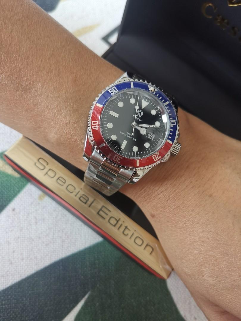 Submariner Caesar Watch, Women's Fashion, Watches & Accessories ...