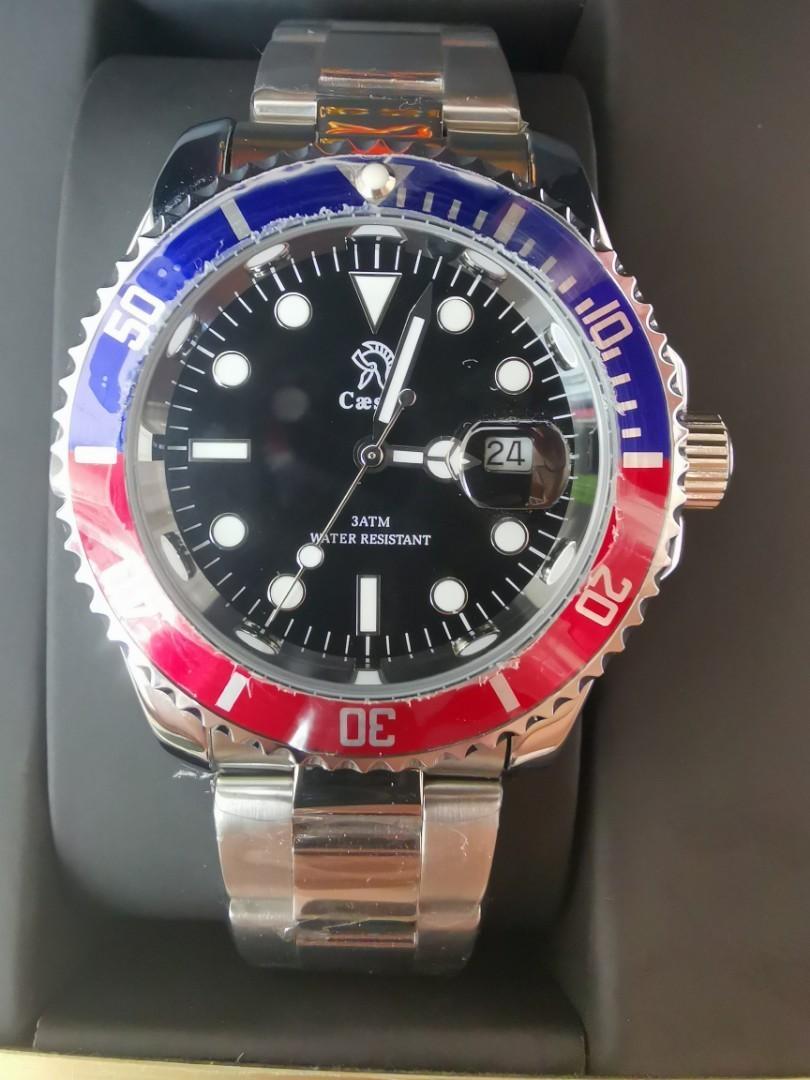 Submariner Caesar Watch, Women's Fashion, Watches & Accessories ...