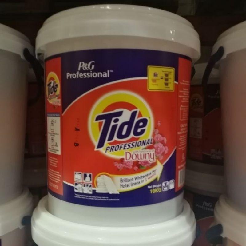 Tide Professional Laundry Powder Bucket with Downy, 10kg, Everything ...