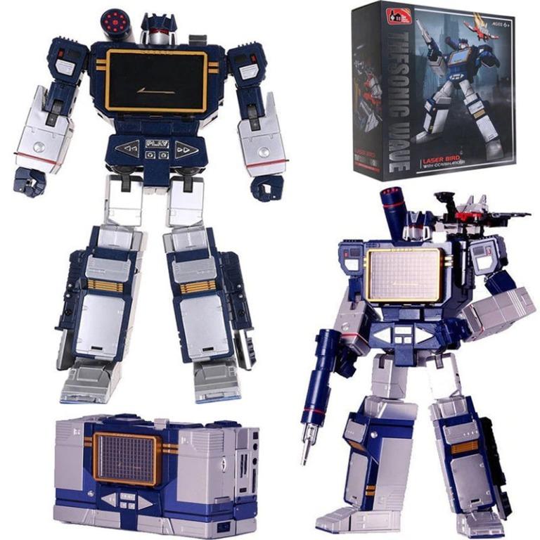 Toy House Factory Transformers THF Soundwave Sound Wave Laserbeak Radio ...