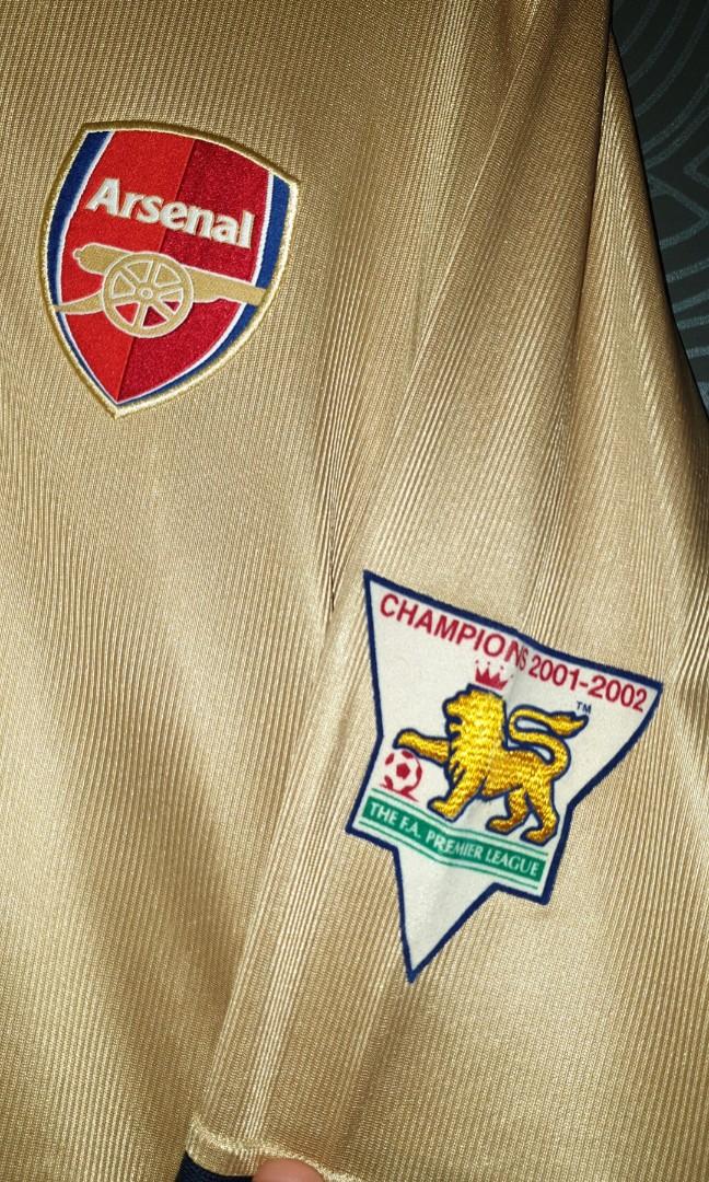 VINTAGE CLASSIC nike ARSENAL 2002-2003 KIT, Men's Fashion, Tops & Sets ...