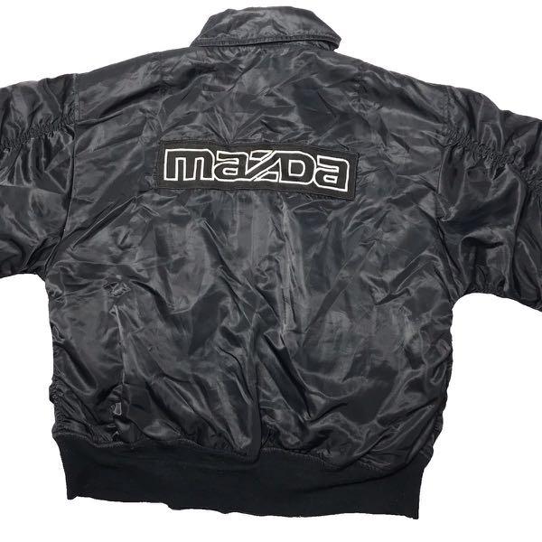 Vintage Japanese moto sport brand MAZDA bomber jacker, Men's Fashion ...