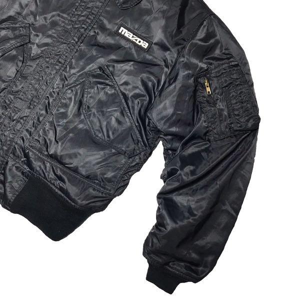 Vintage Japanese moto sport brand MAZDA bomber jacker, Men's Fashion ...