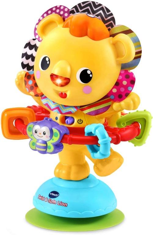 VTech Twist and Spin Lion, Babies & Kids, Infant Playtime on Carousell