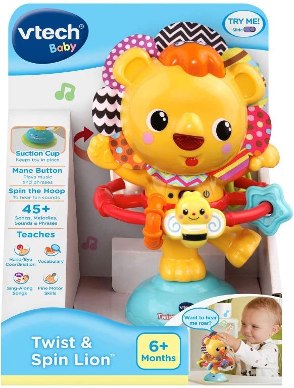 VTech Twist and Spin Lion, Babies & Kids, Infant Playtime on Carousell