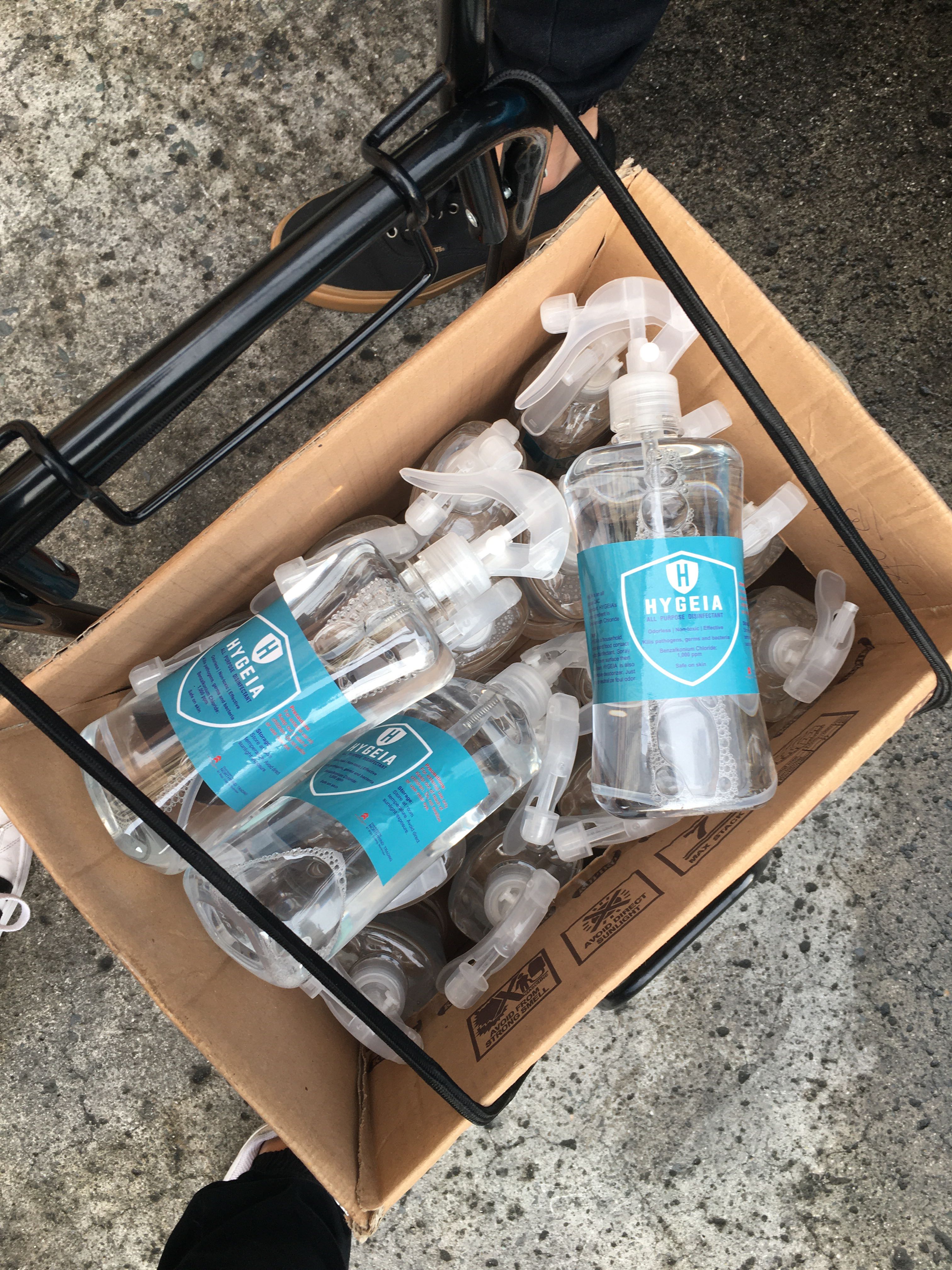 Water-Based Disinfectant Spray, Health & Nutrition, Insect Repellents ...