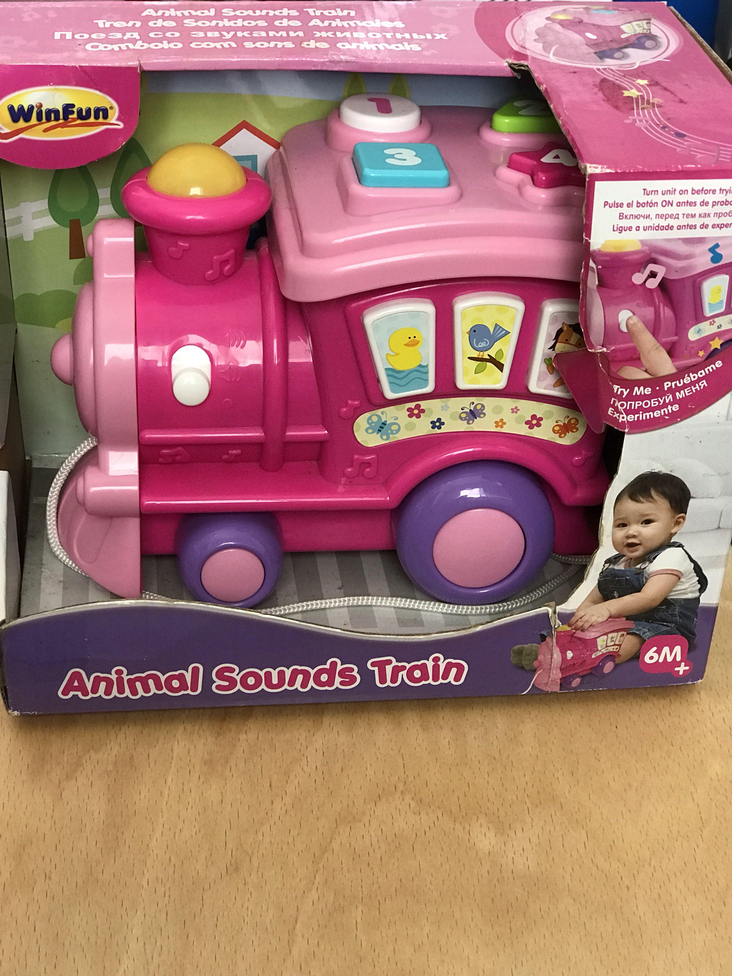 WinFun Animal Sounds Train, Babies & Kids, Infant Playtime on Carousell