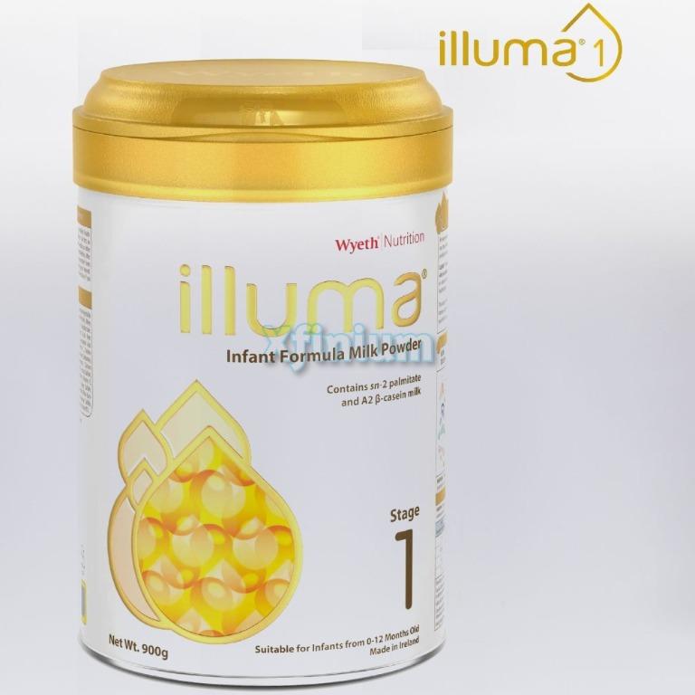 Wyeth Nutrition ILLUMA Stage 1 Infant Formula 900g, Babies & Kids, Nursing & Feeding, Weaning ...