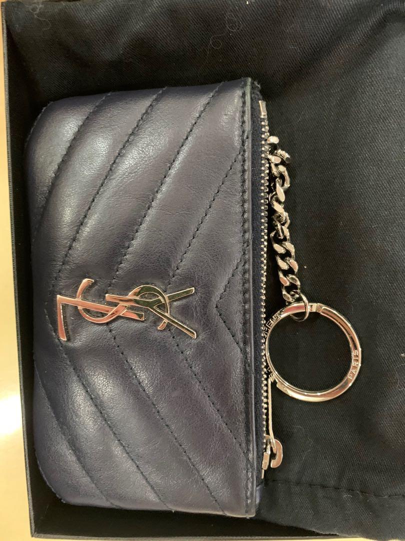 Yves Saint Laurent key holder, Luxury, Bags & Wallets on Carousell