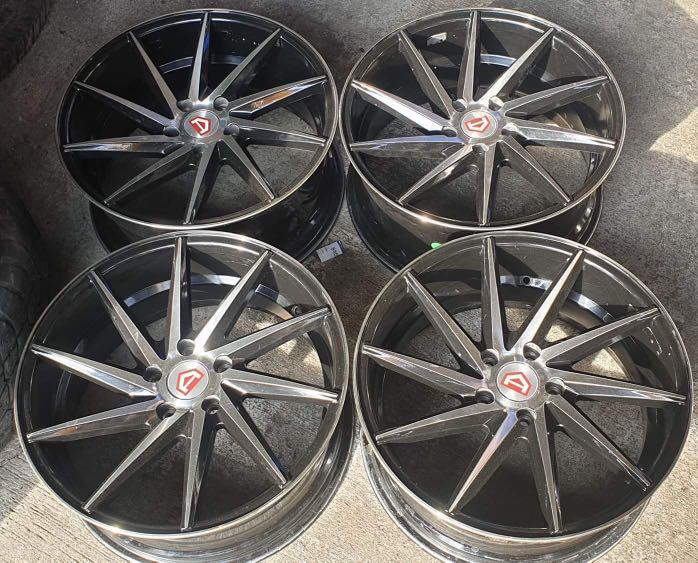 18" A wheels Mags for Benz used 5Holes pcd 112, Car Parts & Accessories ...