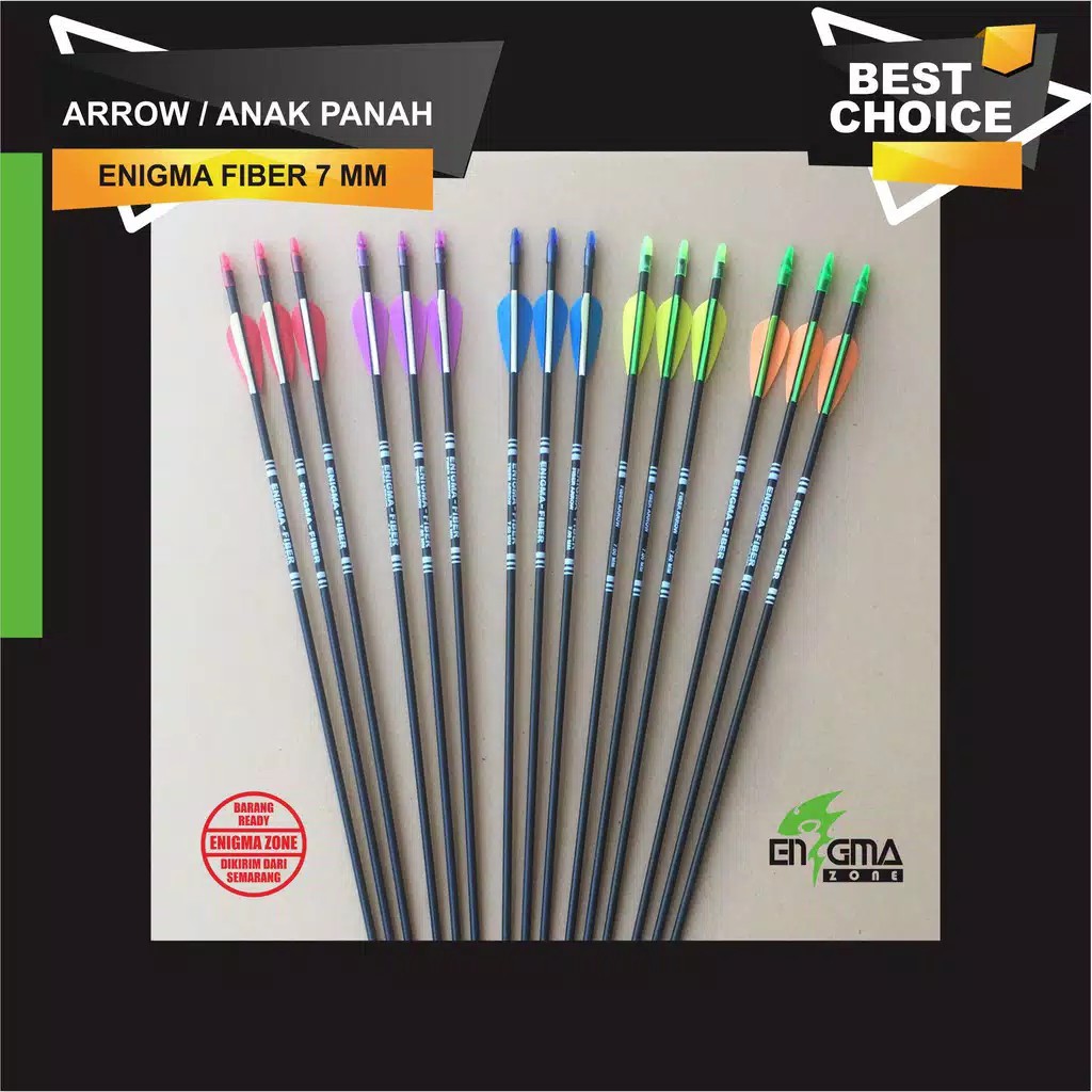 ANAK PANAH FIBER - FIBER ARROW - ARROW ENIGMA FIBER 7 MM -, Olah Raga ...