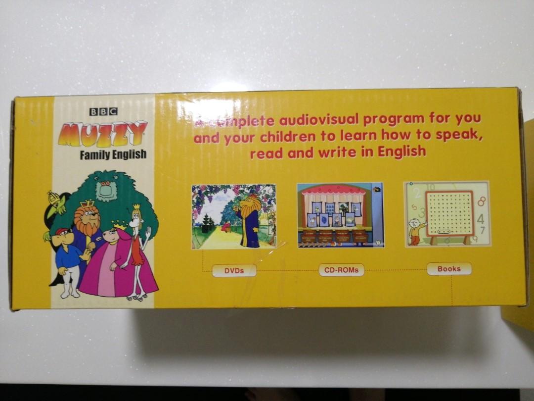 BBC Muzzy Family English Language Course, Music & Media, CDs, DVDs ...