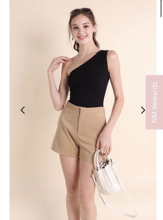 bnwt BASIC ALEORA TOGA BODYSUIT IN BLACK, Women's Fashion, Tops ...