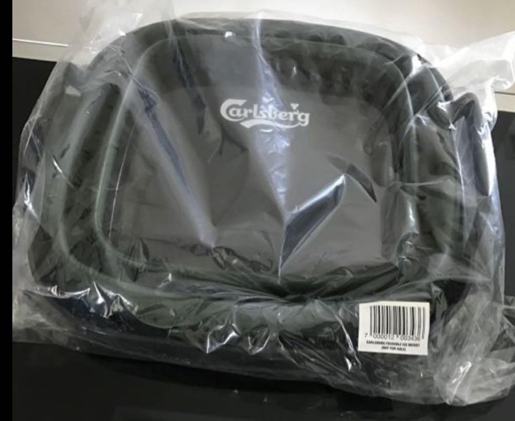 Carlsberg Beer/ Wine Retractable/Foldable Bucket, Food & Drinks ...
