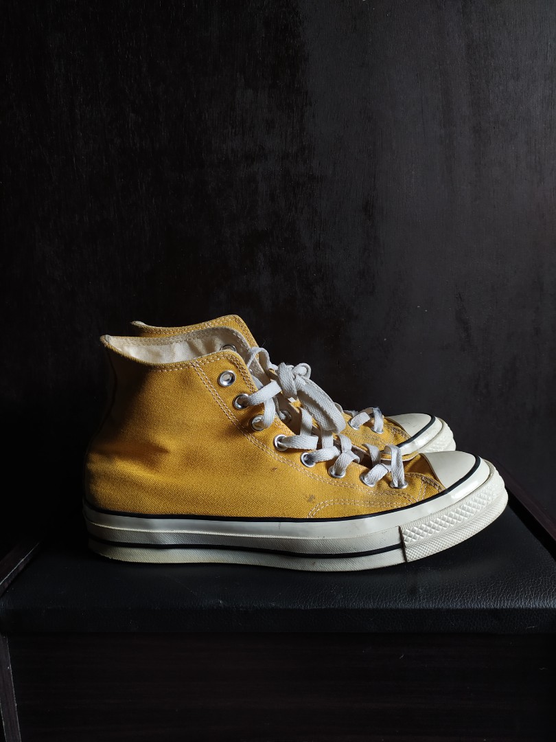 Converse 70's Chuck Taylor "Mustard" High Cut, Men's Fashion, Footwear ...