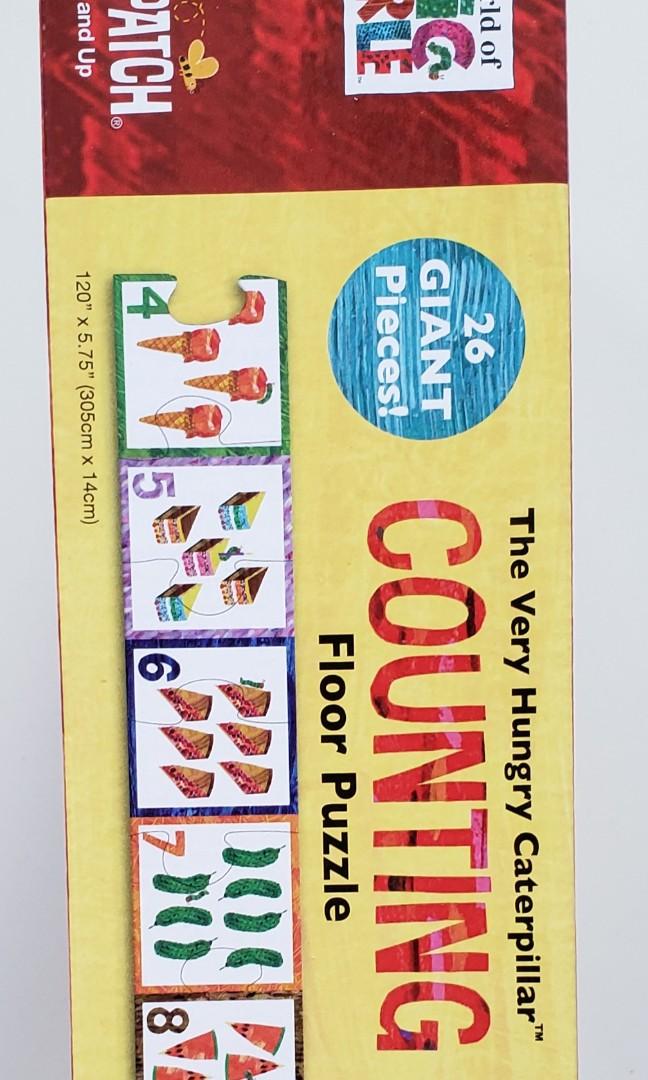 Counting Floor Puzzle, Hobbies & Toys, Toys & Games on Carousell