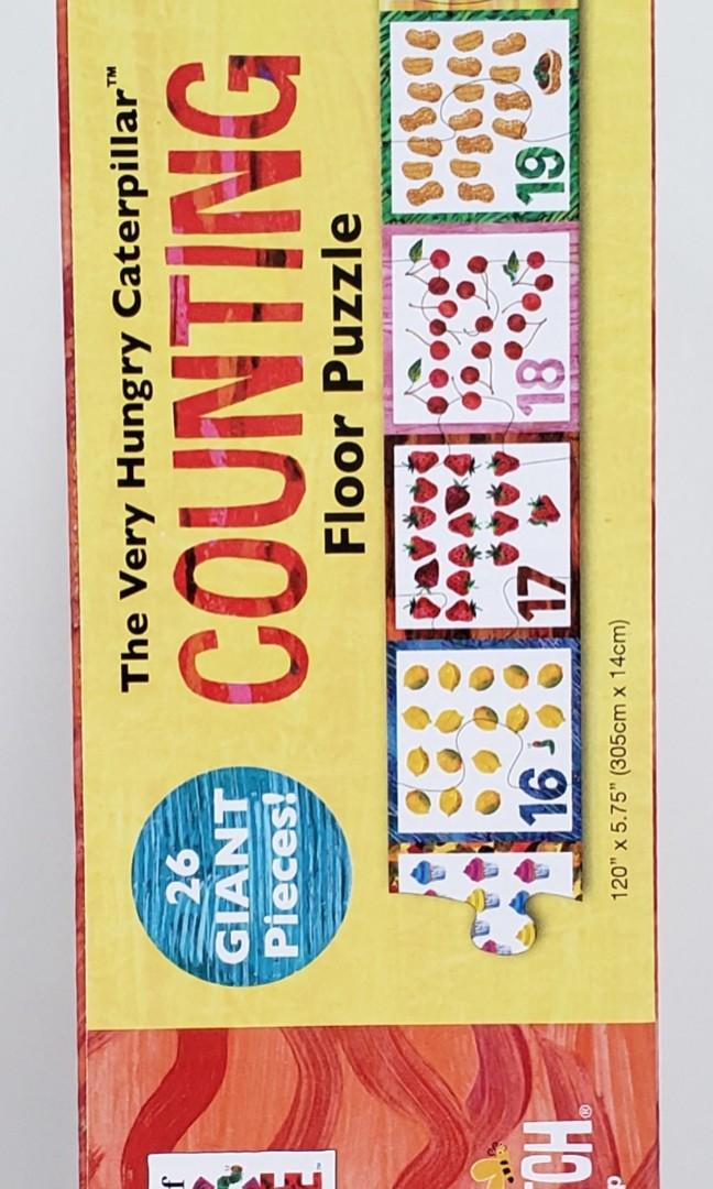 Counting Floor Puzzle, Hobbies & Toys, Toys & Games on Carousell