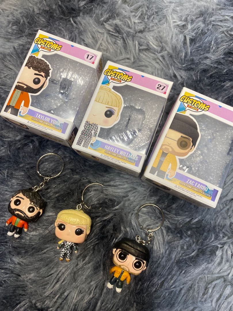 Custom Made Mini Funko Pops - Paramore Set, Hobbies & Toys, Toys ...