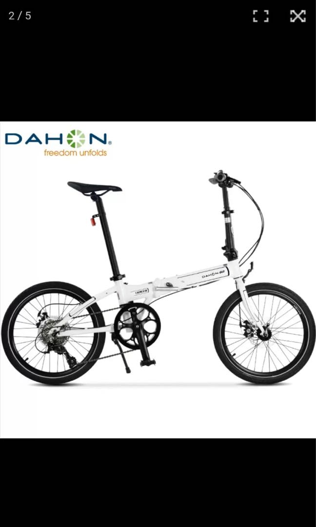 DAHON D8 2020 MODEL WHITE, Sports Equipment, Bicycles & Parts, Bicycles ...
