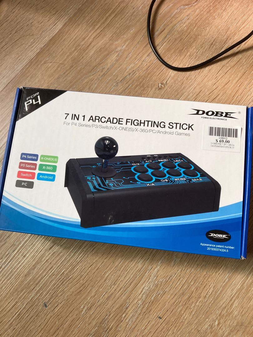 DOBE 7-in-1 Arcade Fighting Stick, Video Gaming, Gaming Accessories ...