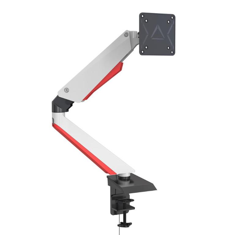 Flight™ Ultimate RGB LED Gaming Monitor Arm, LCD Vesa Mount Height Adjustable Support Stand Desk ...