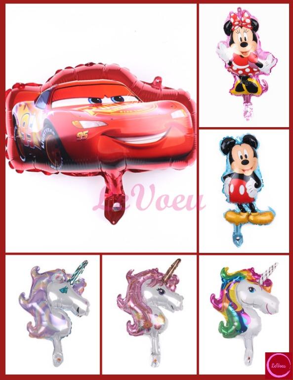 Foil Deflated Balloon cute handheld party animal and cartoon (zebra ...