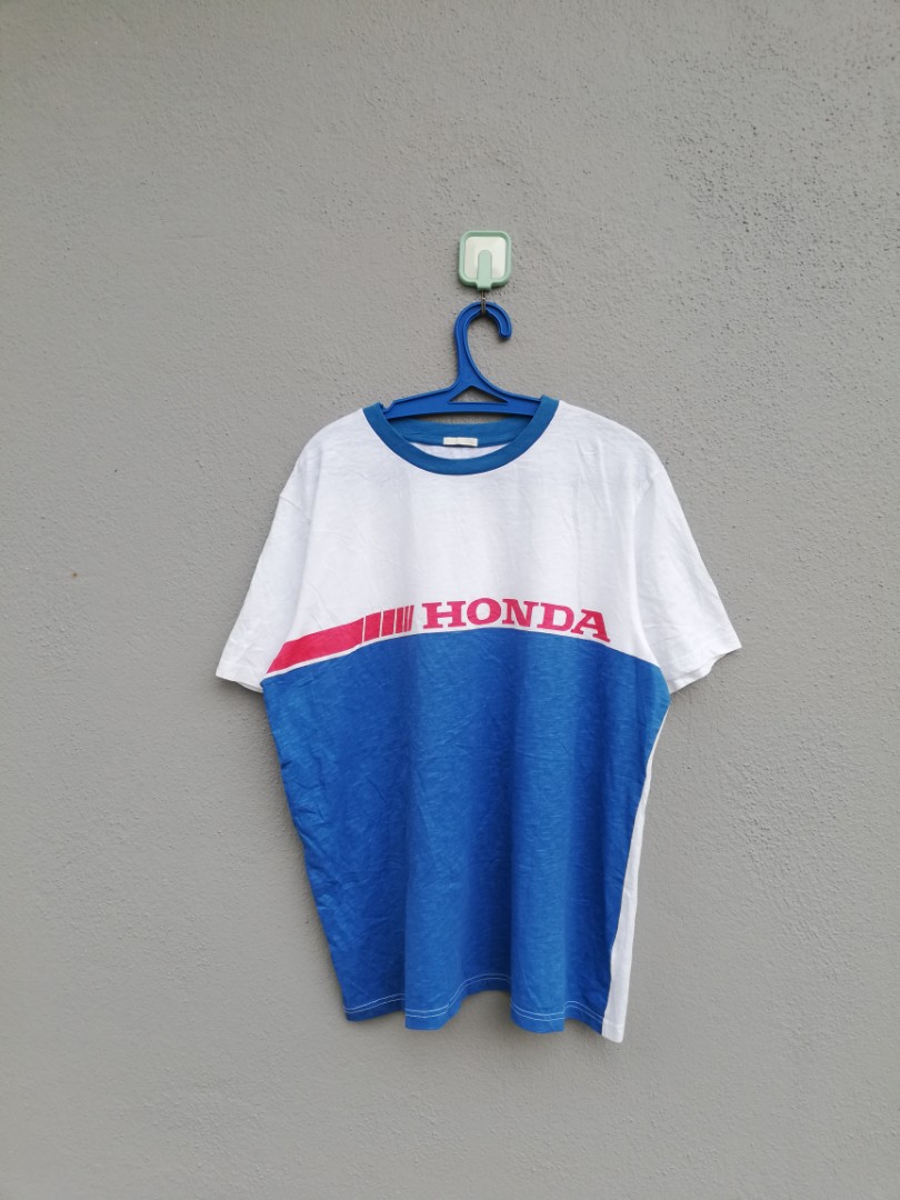 Honda Two Tone Color T Shirt by GU, Men's Fashion, Tops & Sets, Tshirts & Polo Shirts on Carousell