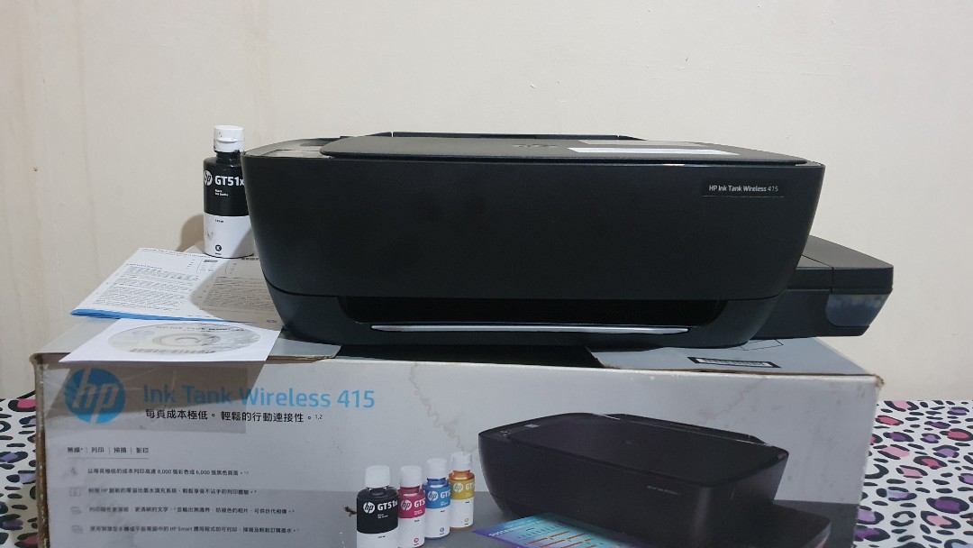 HP Ink Tank Wireless 415 Printer, Computers & Tech, Printers, Scanners ...