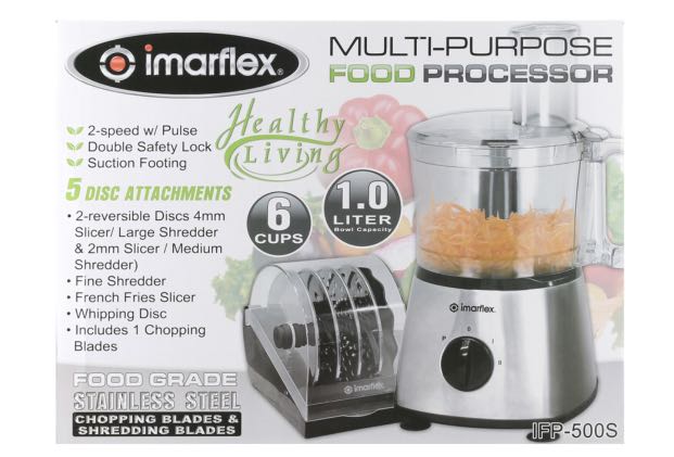 Imarflex Multi-Purpose Food Processor, TV & Home Appliances, Kitchen ...