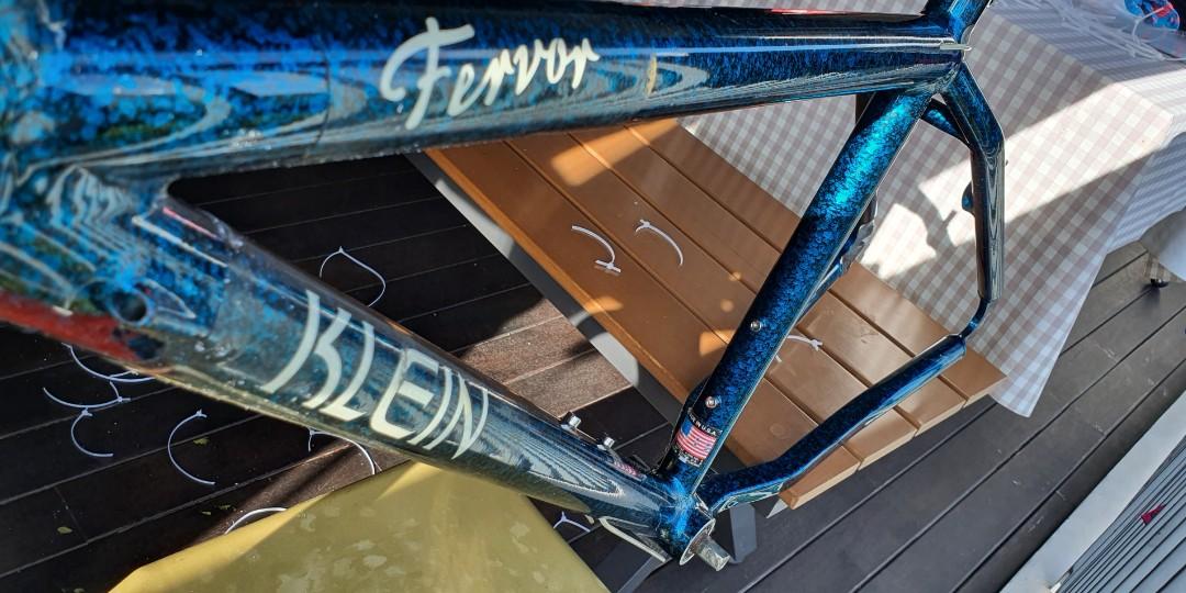 KLEIN FERVOR MTB 1994 FRAME & FORK, Sports Equipment, Bicycles & Parts ...