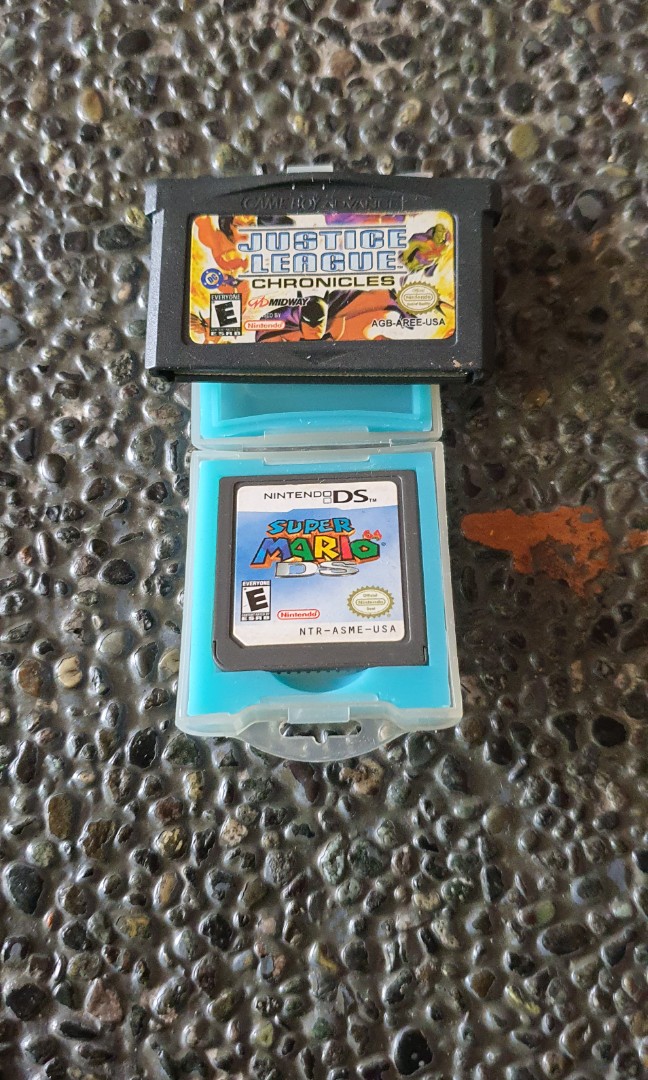 Mario bros ds game / gameboy justice league original, Video Gaming ...