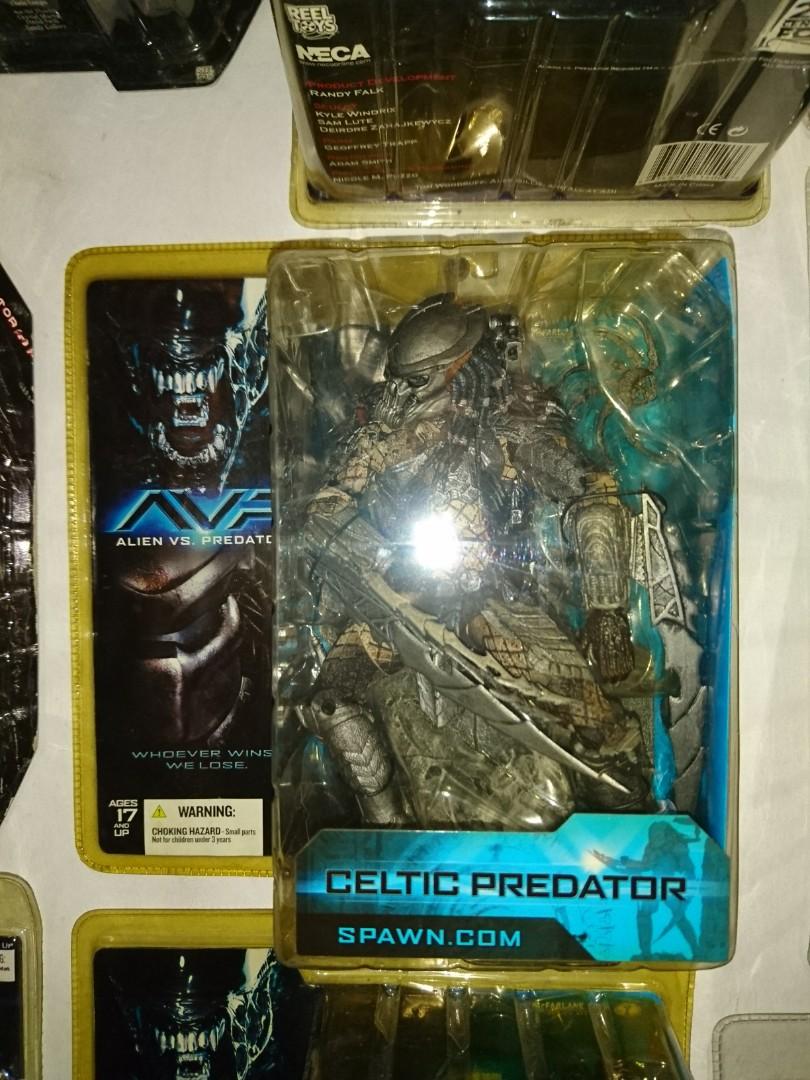 McFarlane Toys - AVP Alien vs. Predator - Celtic Predator Action Figure ...