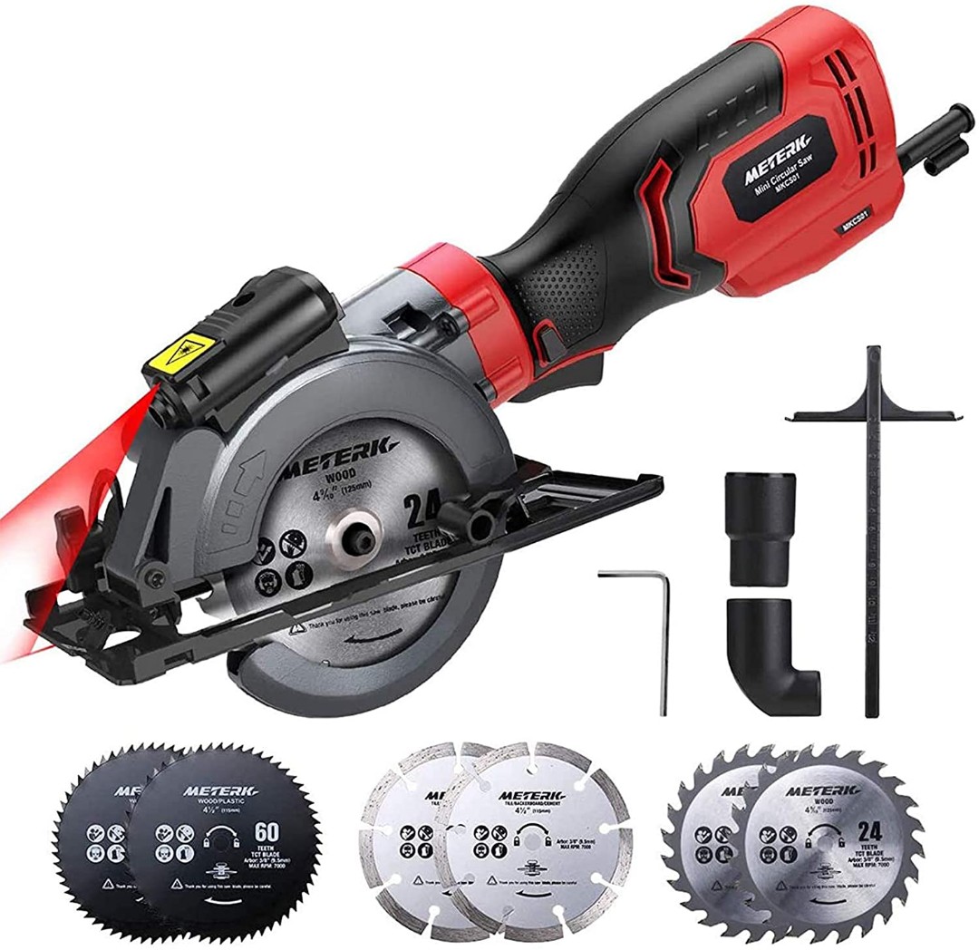 Meterk Mini Circular Saw MKCS01, Hobbies & Toys, Stationery & Craft ...