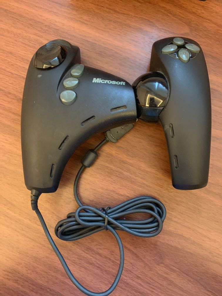 Microsoft Sidewinder Dual Strike Controller, Video Gaming, Gaming ...
