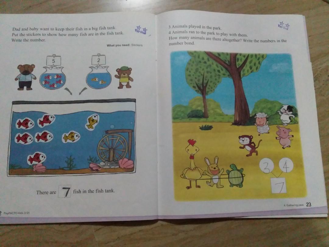 PLAYFACTO Kids Step 3 Books 1, 2, 3 by Mathtian, Hobbies & Toys, Books ...