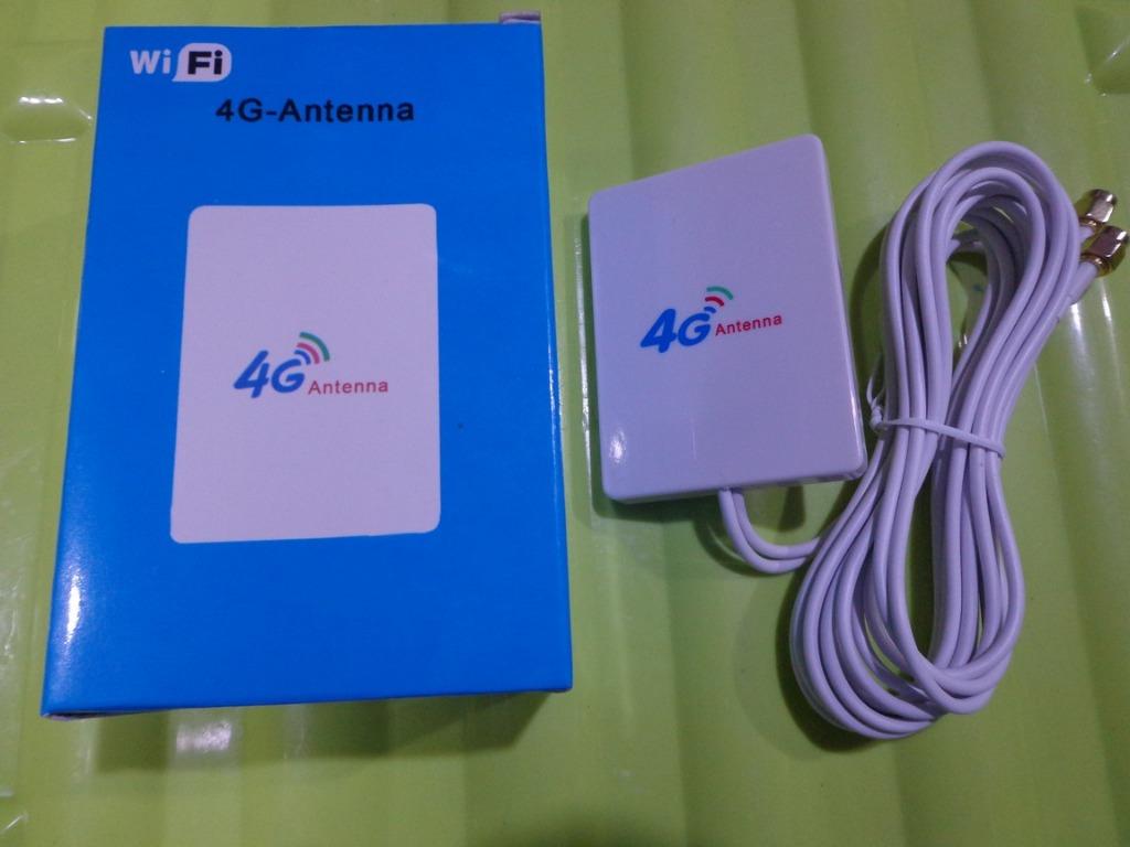 PLDT SMART MODEM LTE MINI EXTERNAL WIRED ANTENNA WITH SMA CONNECTOR KIT ...