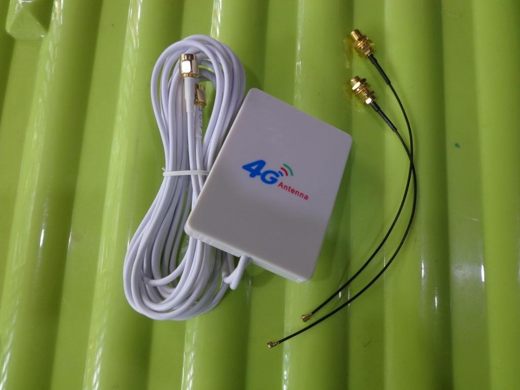 PLDT SMART MODEM LTE MINI EXTERNAL WIRED ANTENNA WITH SMA CONNECTOR KIT ...