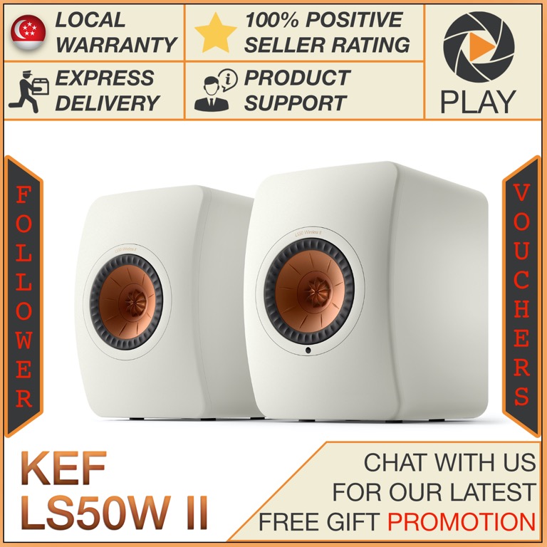 *Enquire Best Price* LS50 Wireless II Active Bookshelf Speaker System ...