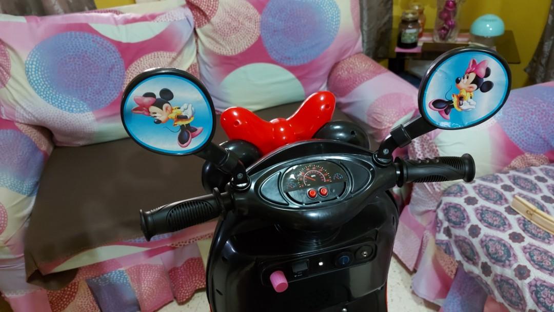 Rechargeable Minnie Mouse Motorbike for Kids, Hobbies & Toys, Toys ...