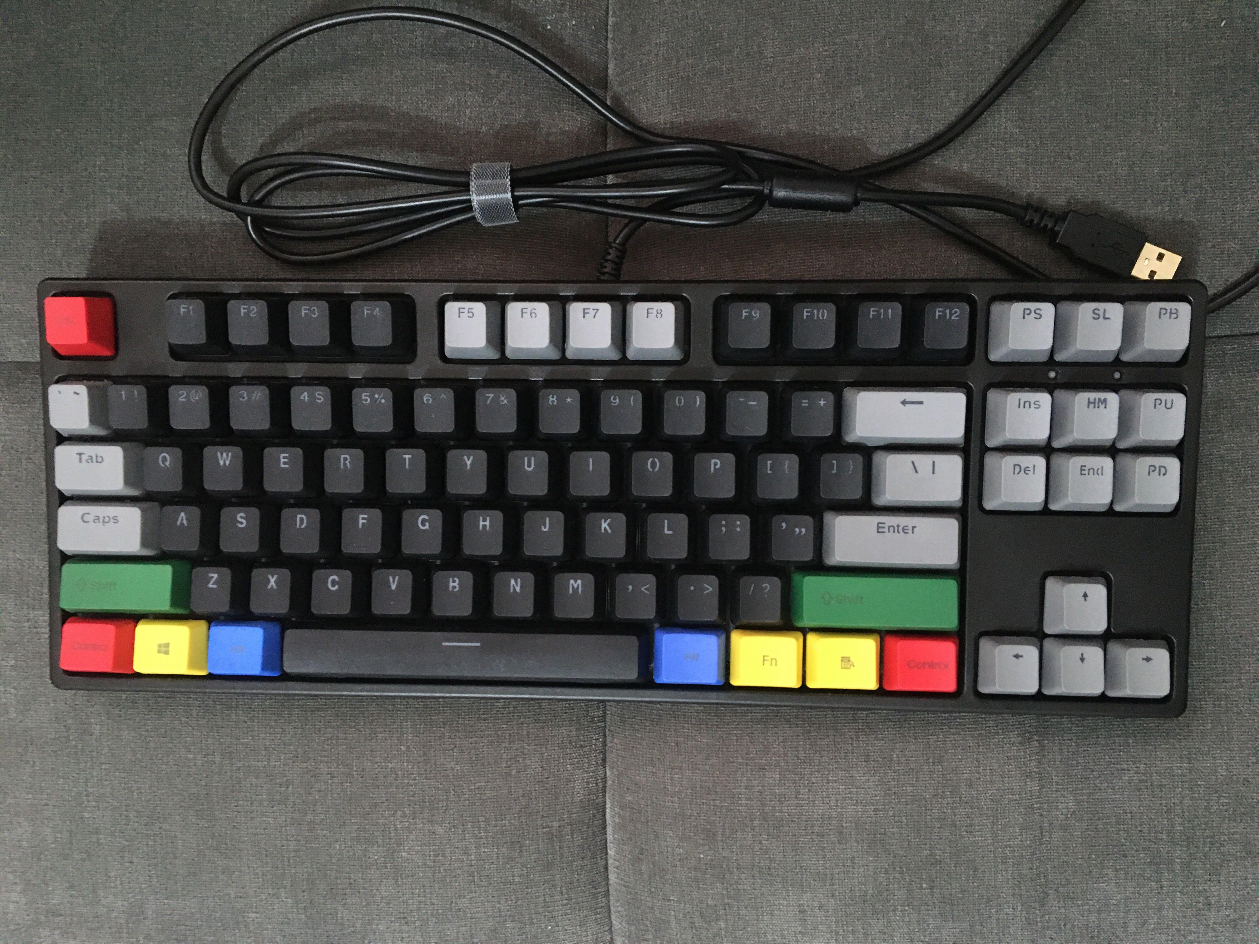 RK987 Royal Kludge Gaming Mechanical TKL Keyboard Cherry MX Switch ...