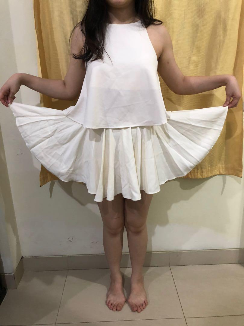 #Ramadansale Rok Mekar Flare Baby Doll Broken White Bangkok #pakaian # ...