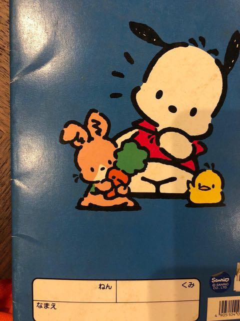 1997 Sanrio Pochaco coloring book, Hobbies & Toys, Books & Magazines ...