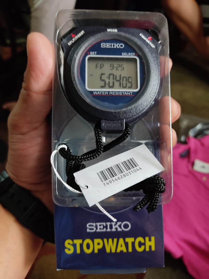 Seiko Stopwatch, Sports Equipment, Other Sports Equipment and Supplies ...