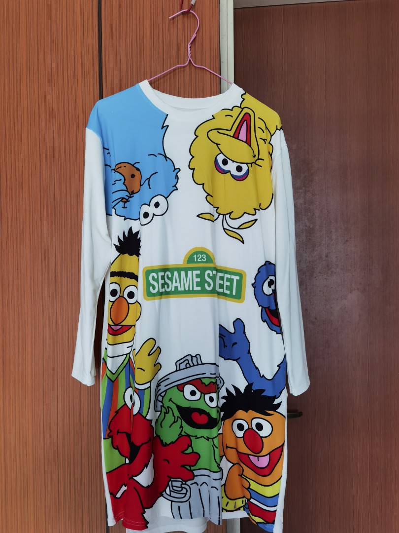 Sesame Street Top, Women's Fashion, Tops, Blouses on Carousell