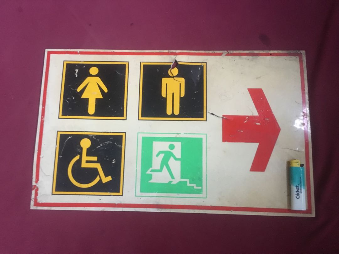 Signboard tandas petrolpam, Furniture & Home Living, Home Decor, Vases ...