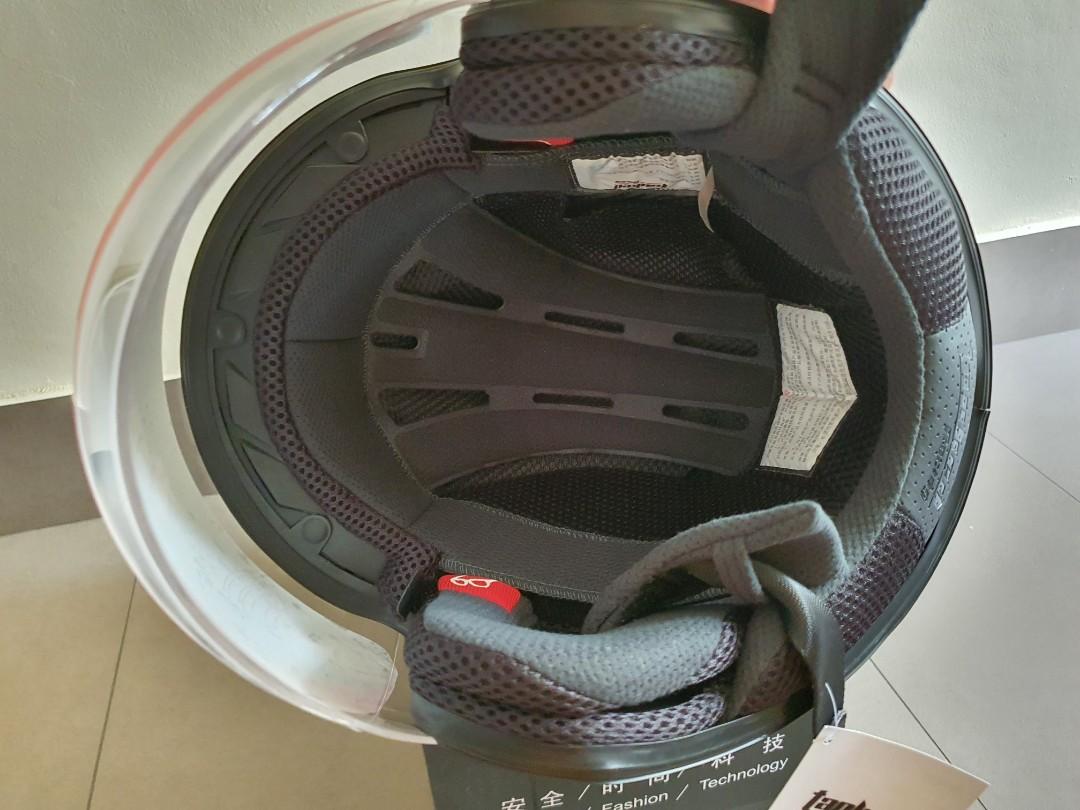 Tanked Racing Helmet, Motorcycles, Motorcycle Apparel on Carousell