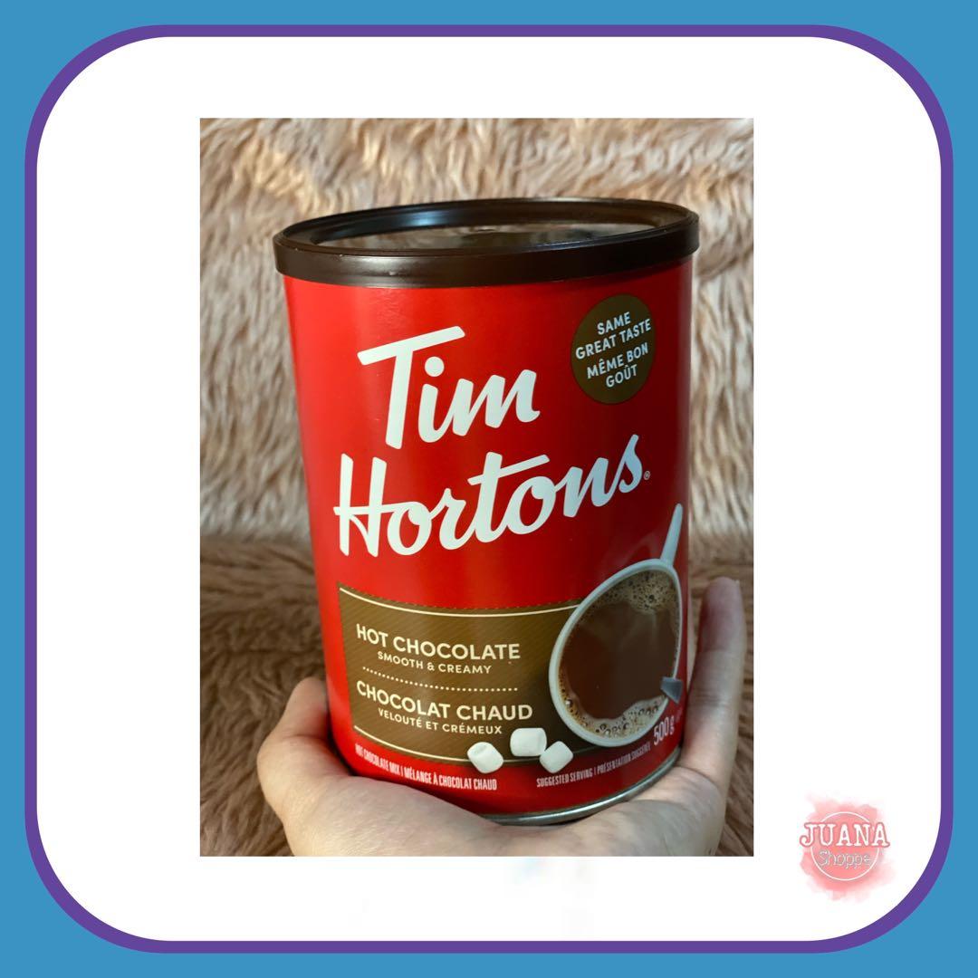 Tim Hortons Hot Chocolate 500g, Food & Drinks, Local Eats on Carousell