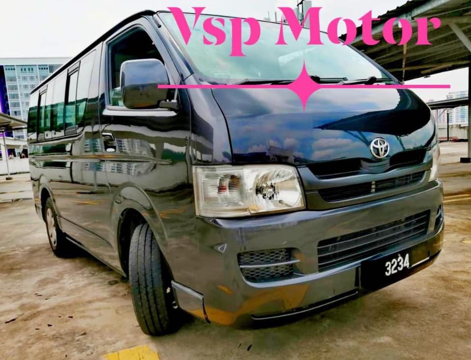 Toyota Hiace-window van, Cars, Cars for Sale on Carousell